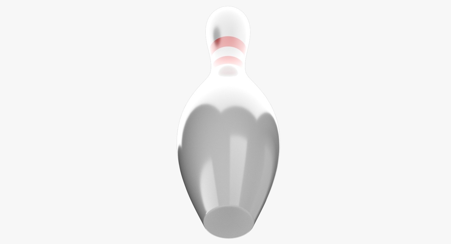 3d model bowling pin