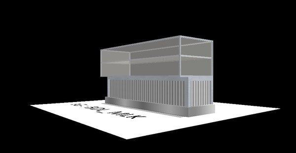 free storefronts 3d model