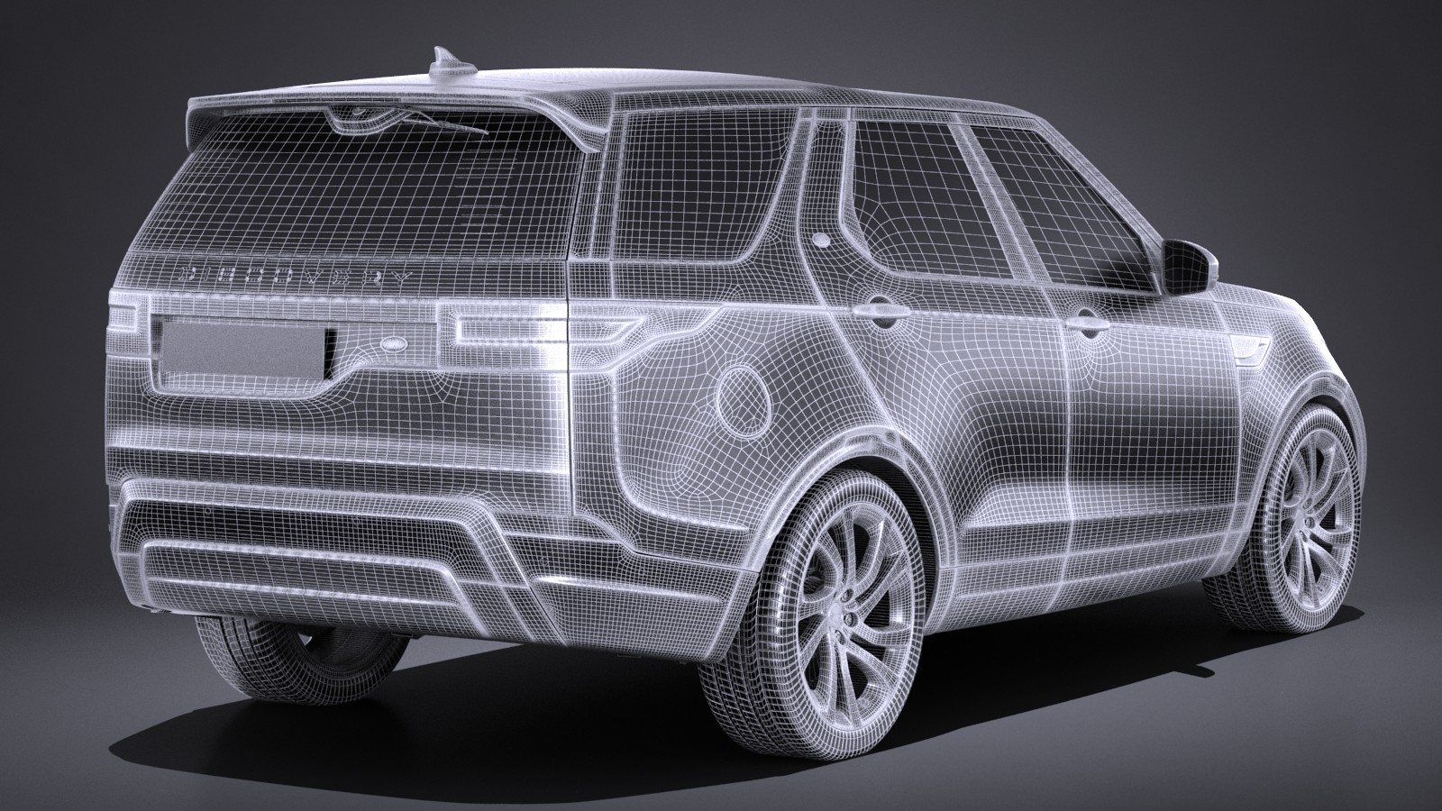 3d model land rover discovery