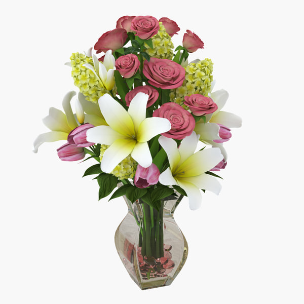 3d model flower