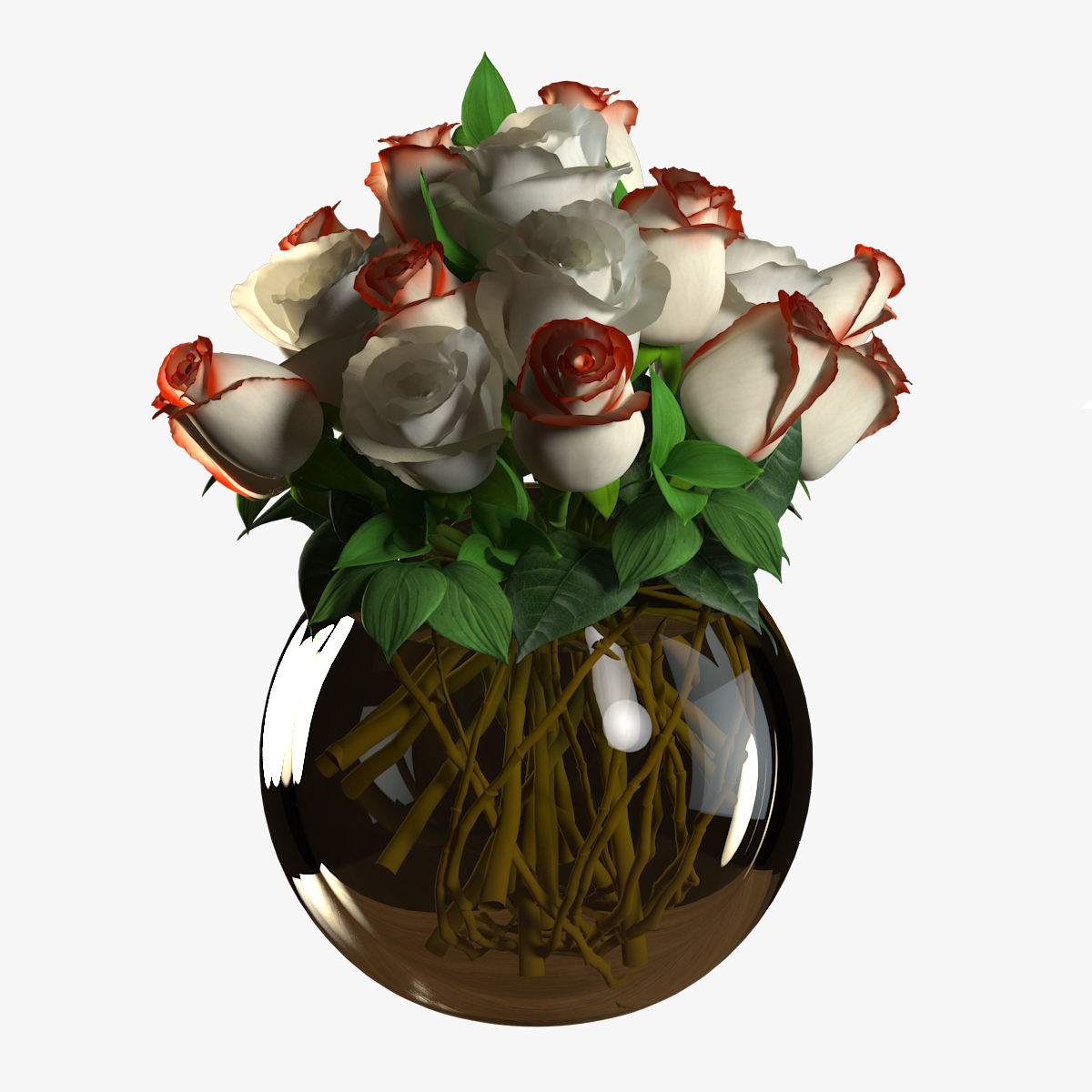 3d model flower