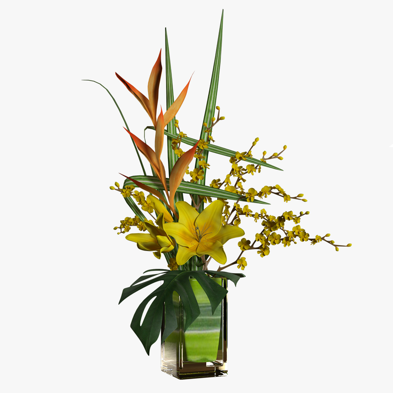 3d model flower