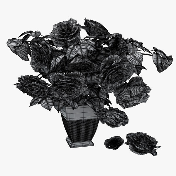 3d model flower