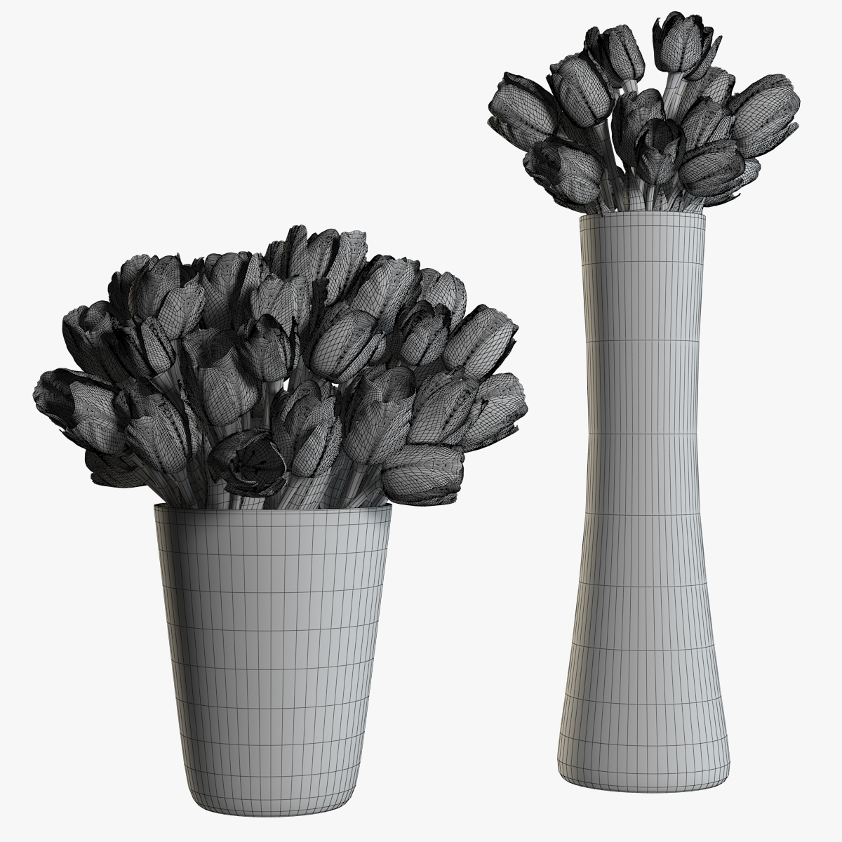 3d model flower