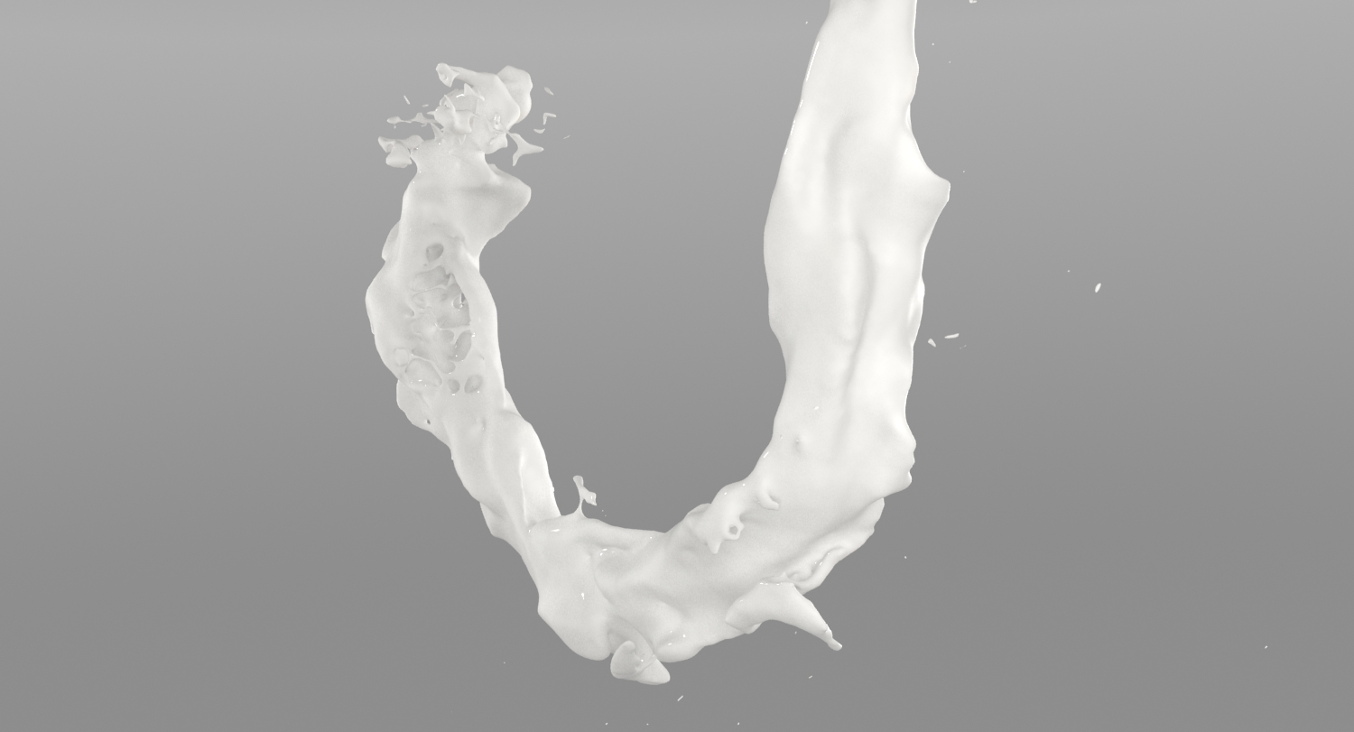 3d liquid flow pack model