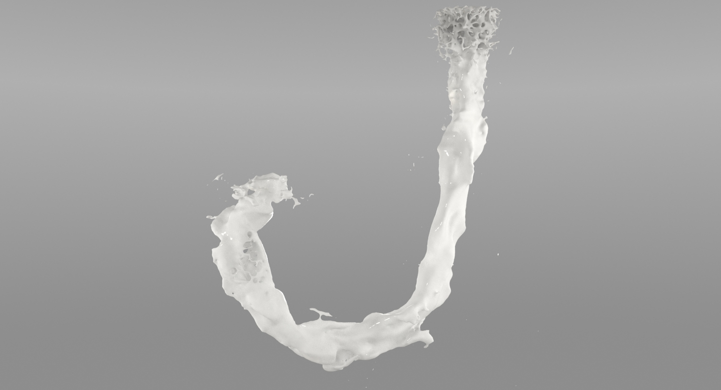 3d liquid flow pack model