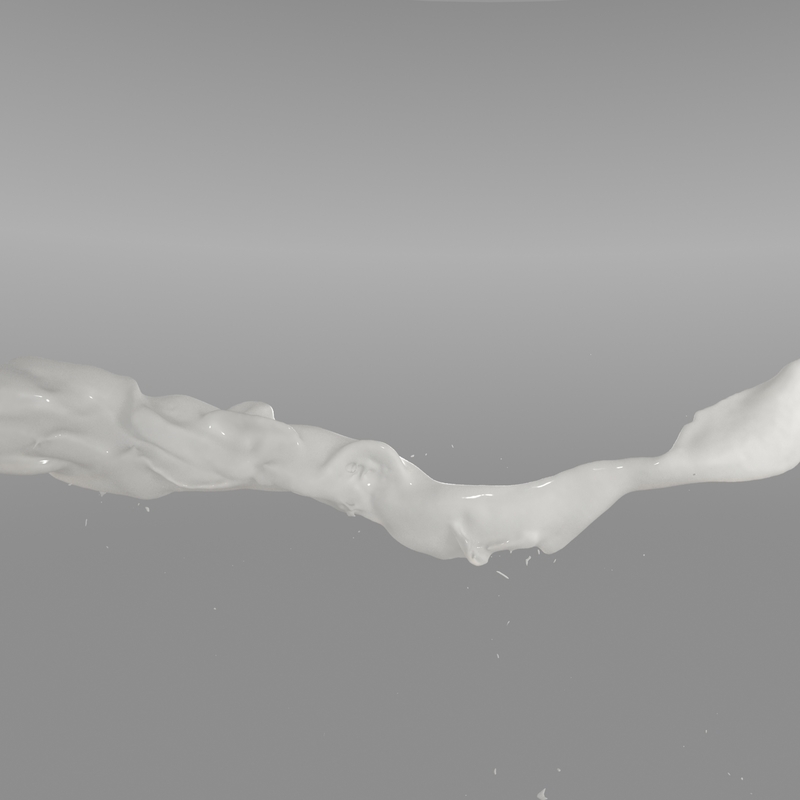 3d liquid flow pack model