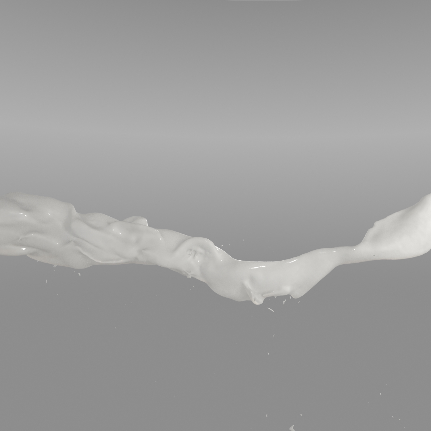 3d liquid flow pack model