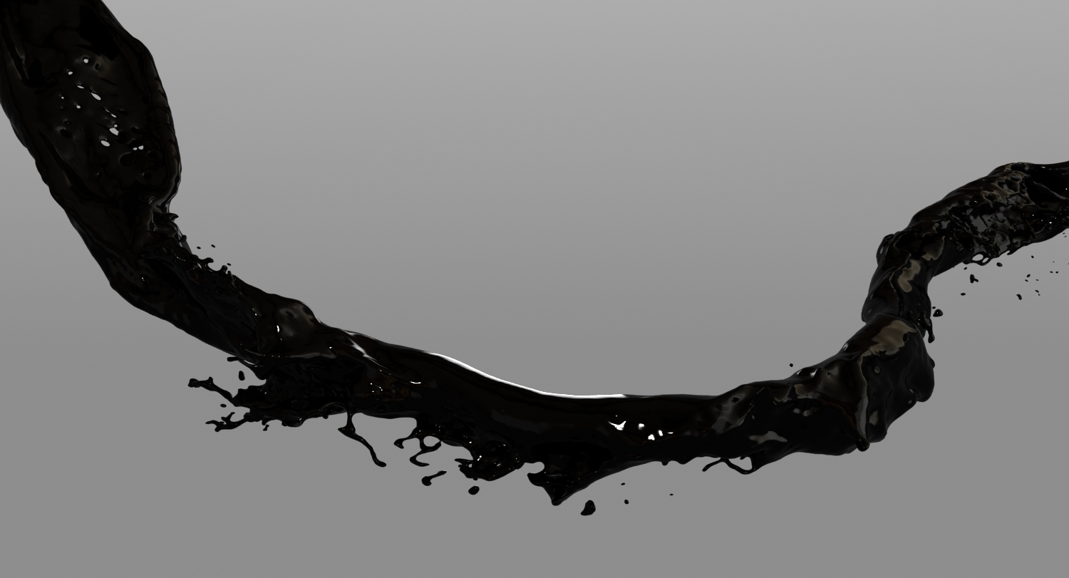 3d model flow shaders milk