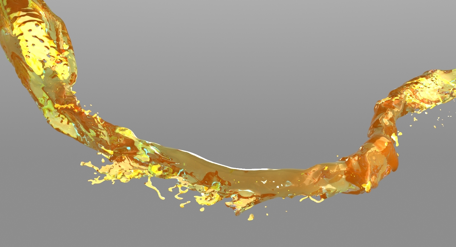 3d model flow shaders milk