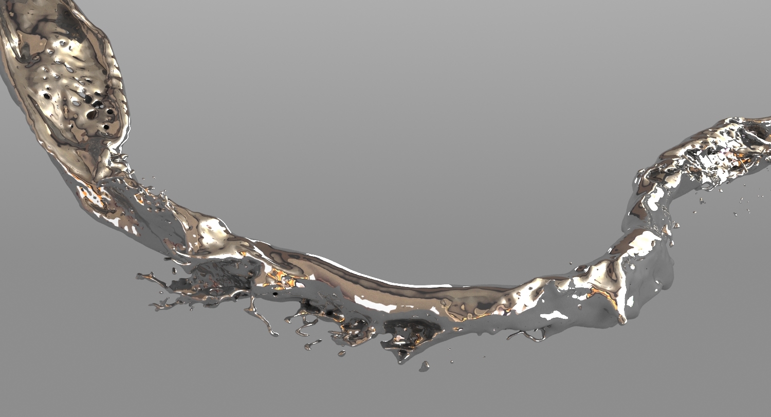 3d model flow shaders milk