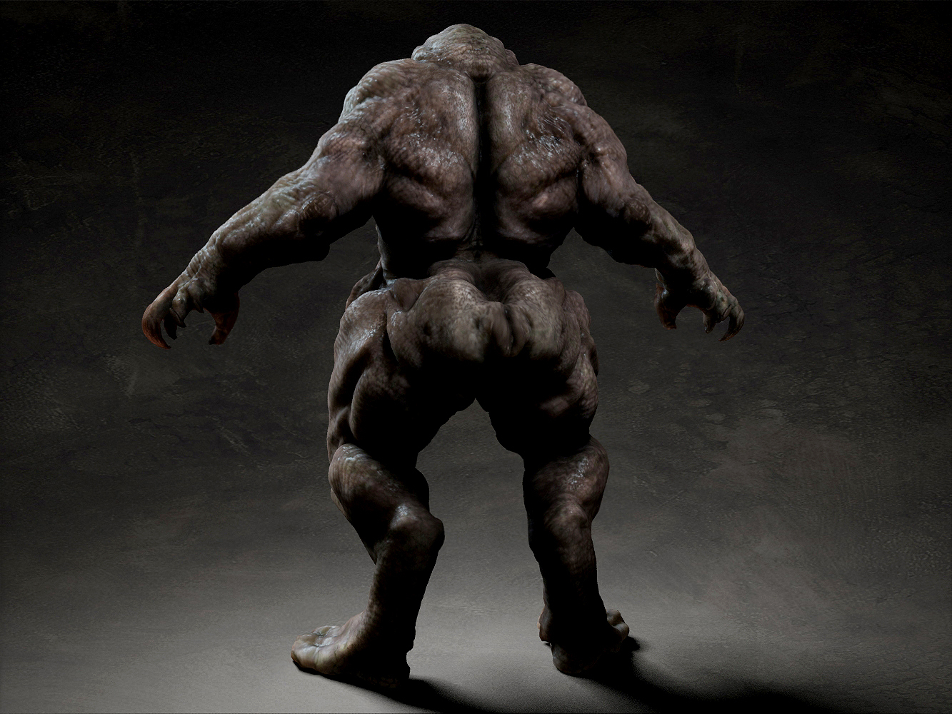 3d model of rigging skin