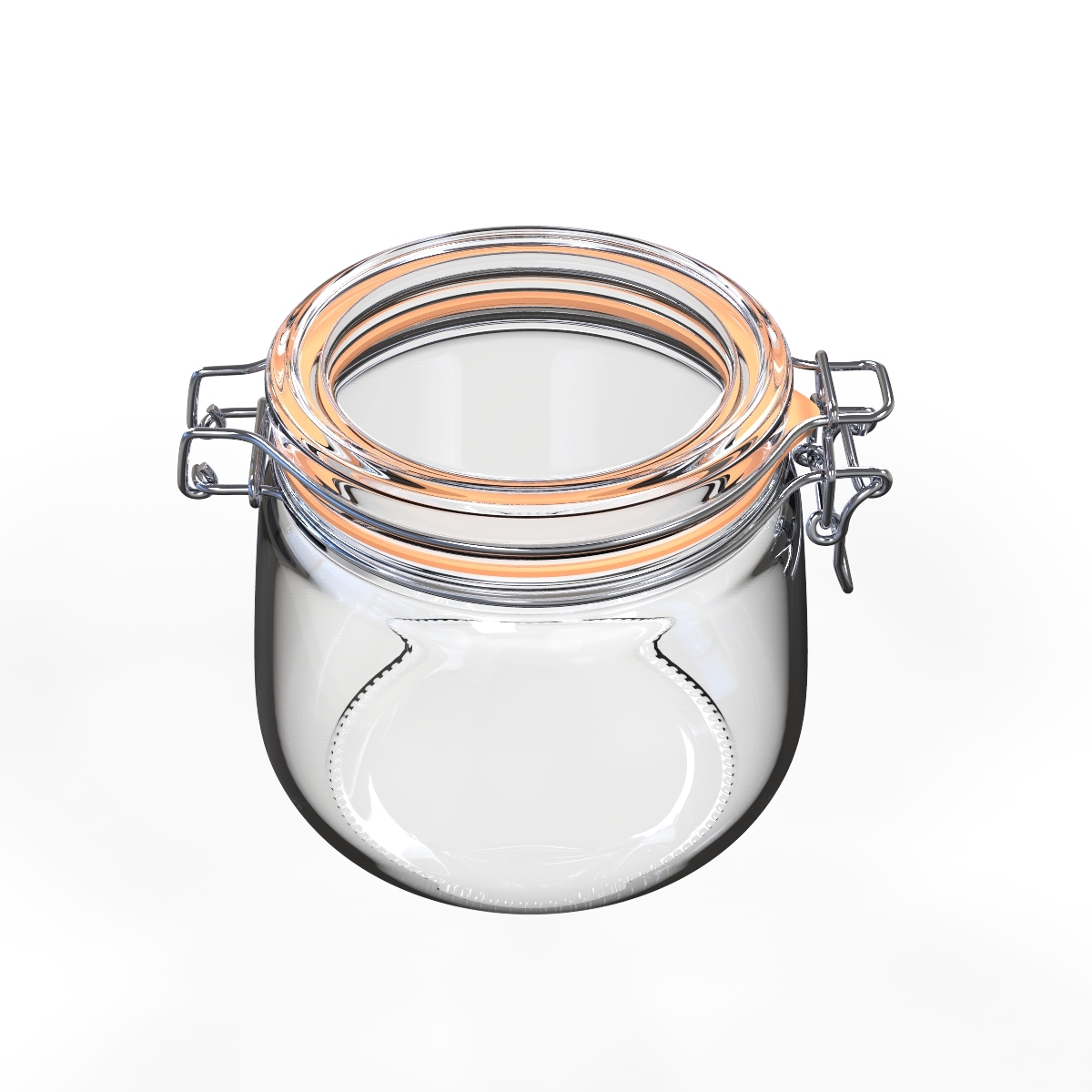 3d hermetic jar model