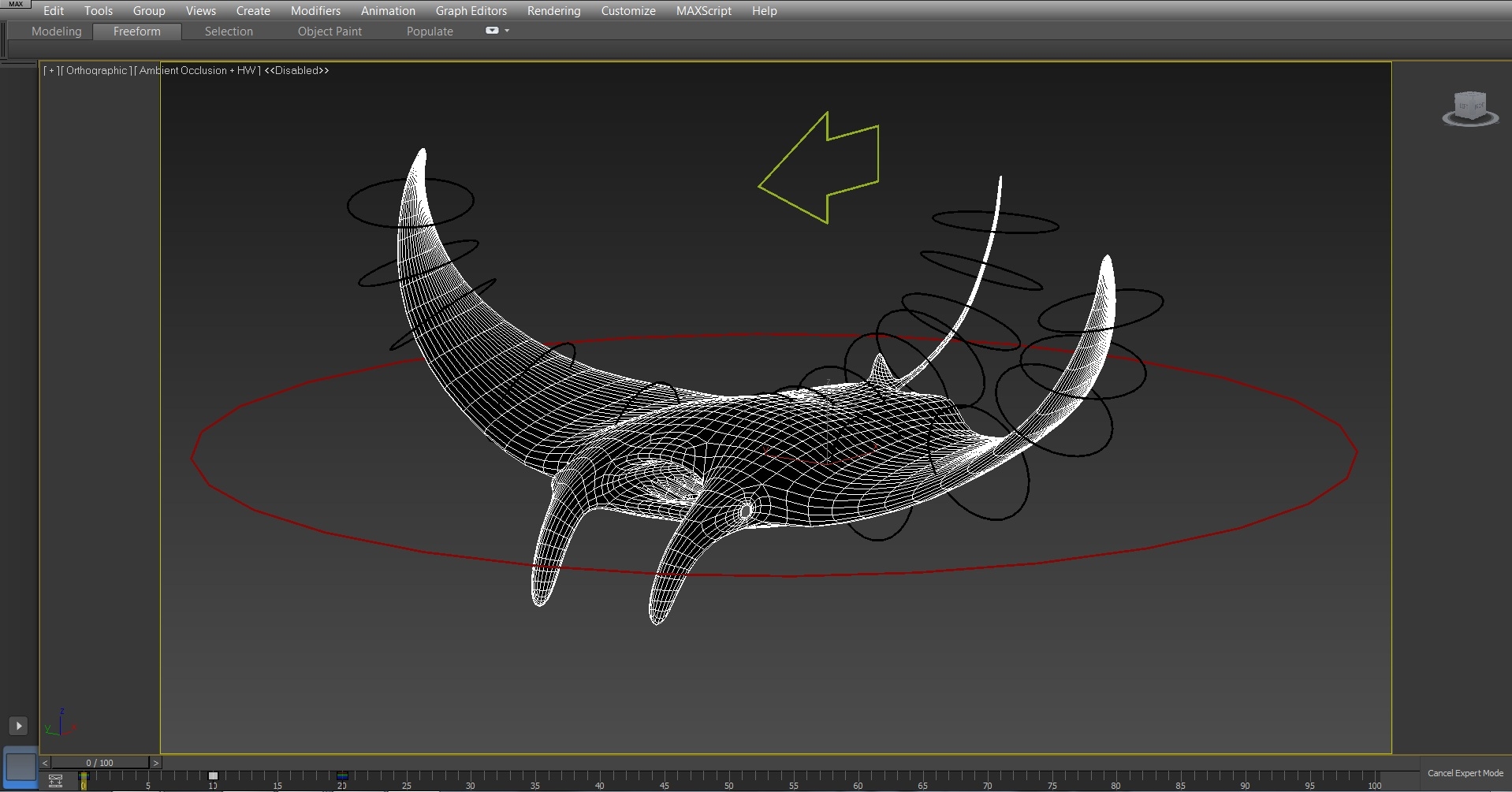 3d max gigant manta