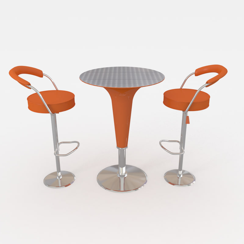 cocktail table 3d model