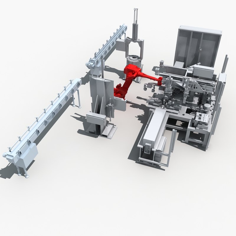 assembly equipment 3d max