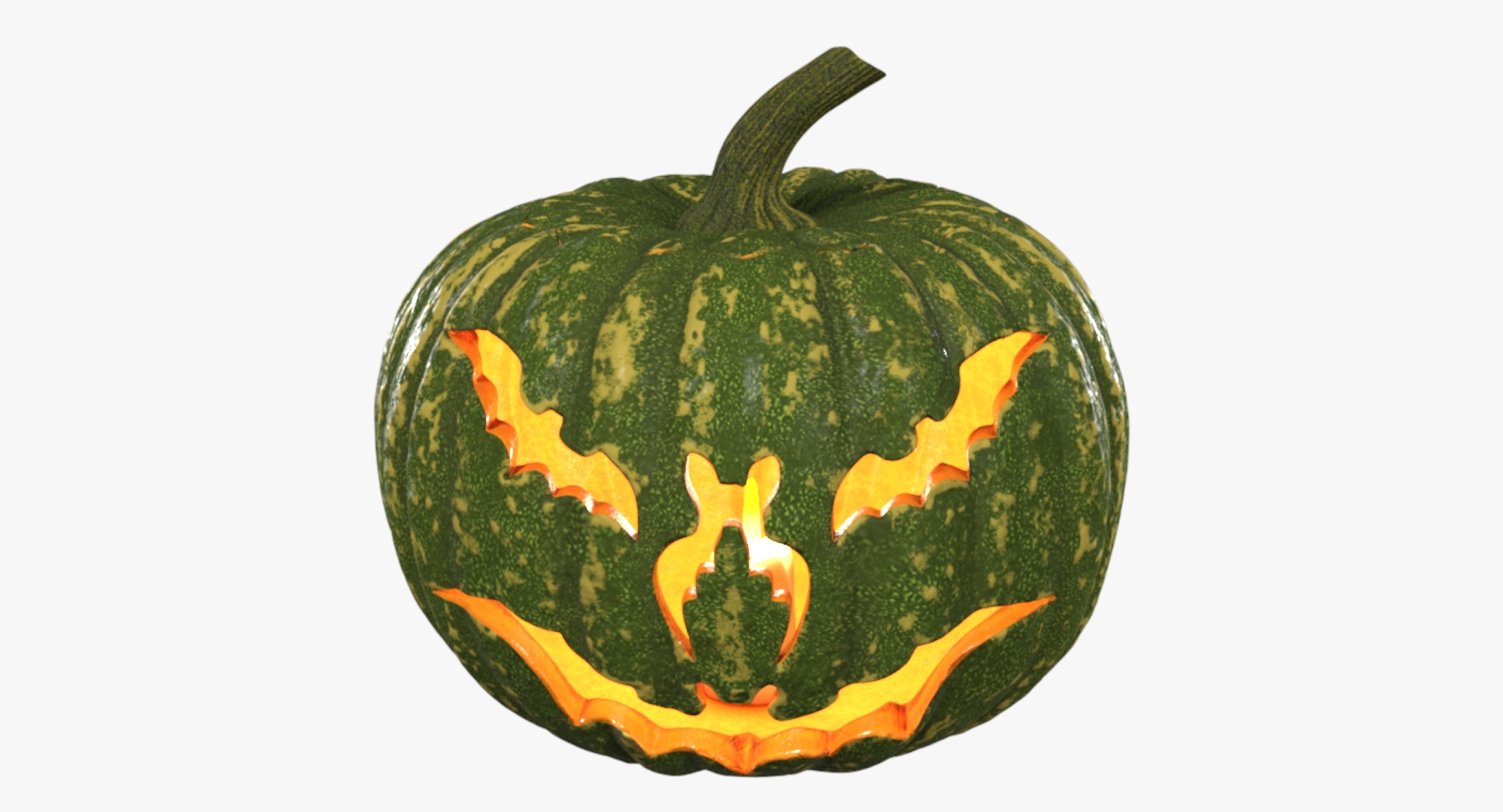 3d model jack-o-lantern halloween pumpkin