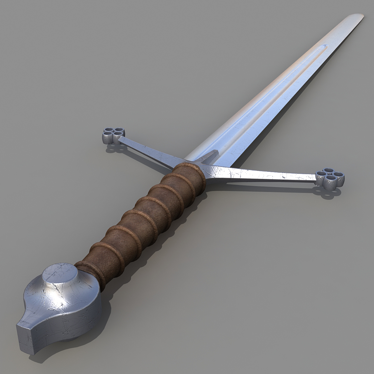 obj scottish claymore