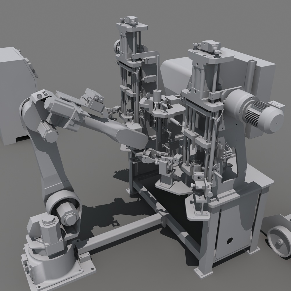 max robot automatic production line