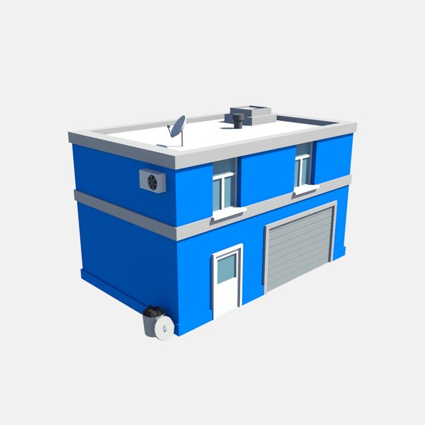 garage 3d model