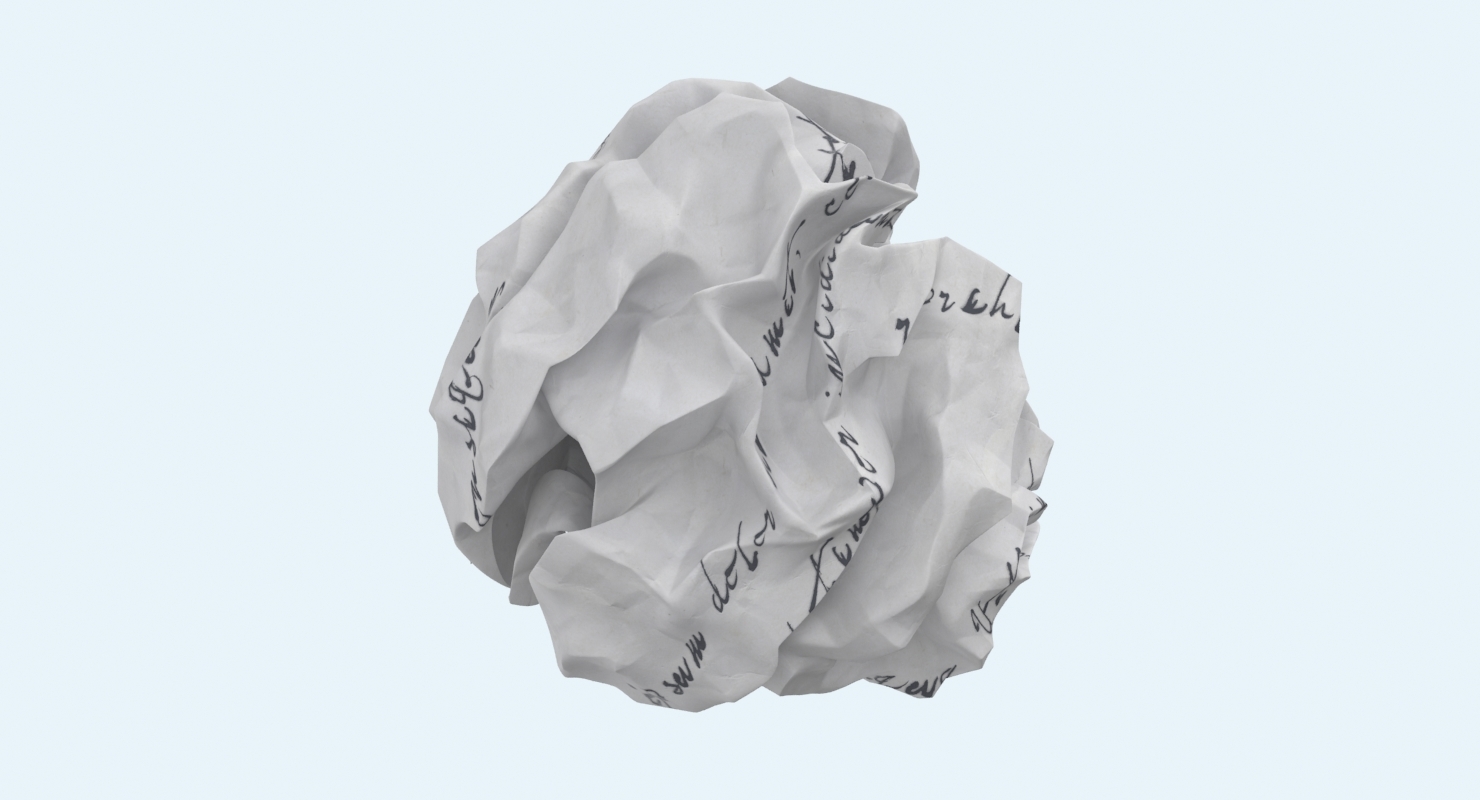 crumpled paper 01 max