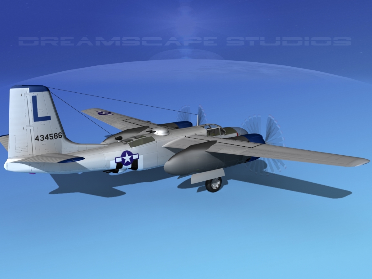 douglas a-26c a-26 bomber lwo