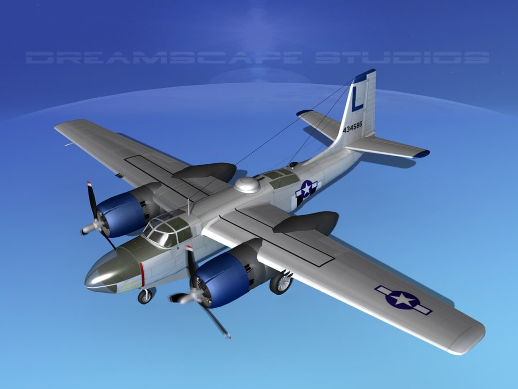 douglas a-26c a-26 bomber lwo