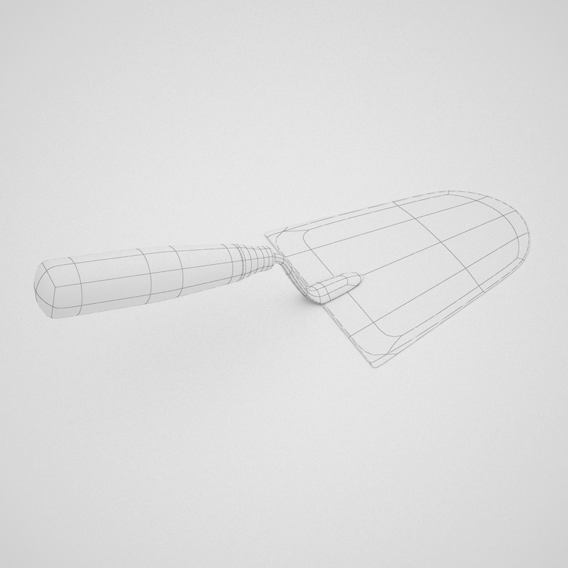 trowel 001 3d max