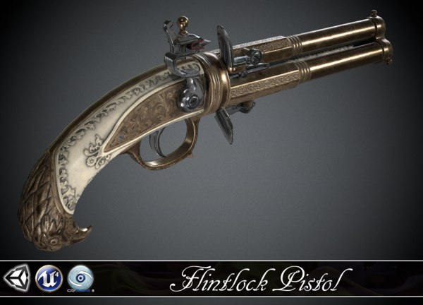 flintlock revolver max