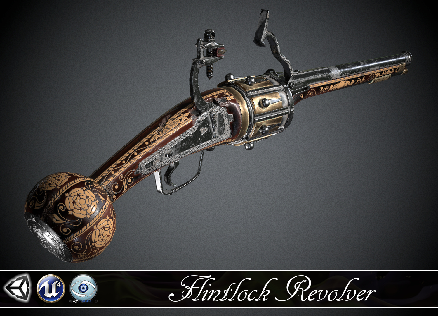 flintlock revolver max