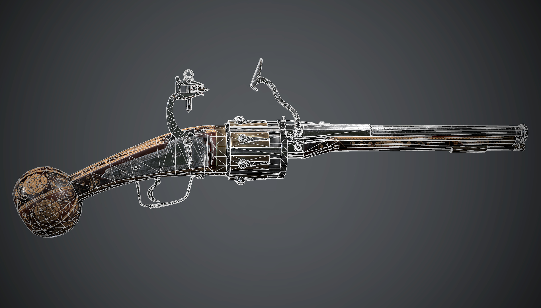 flintlock revolver max