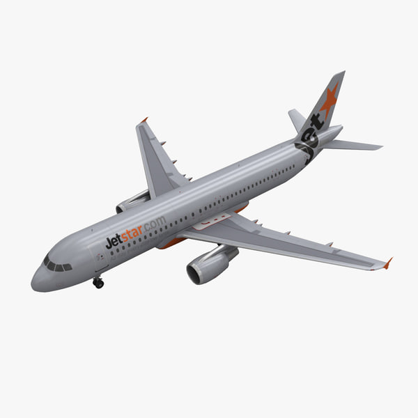 modelo 3d Airbus A320 JetStar - TurboSquid 1105012