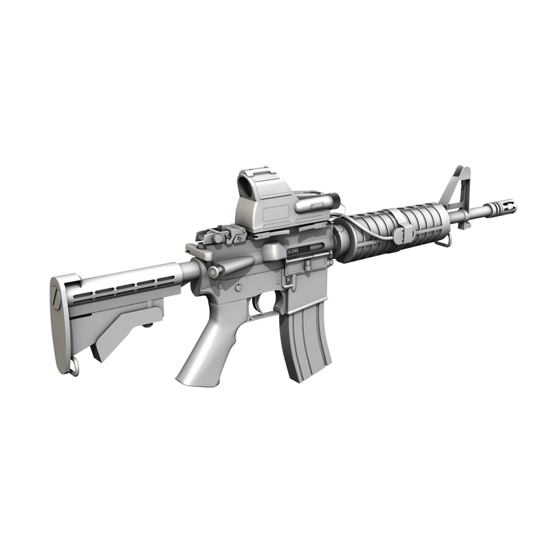 colt m4a1 commando mars 3ds