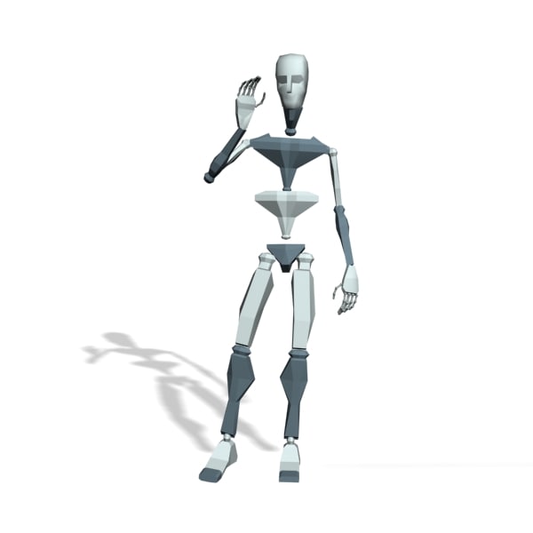Motion FBX advise biped skeleton