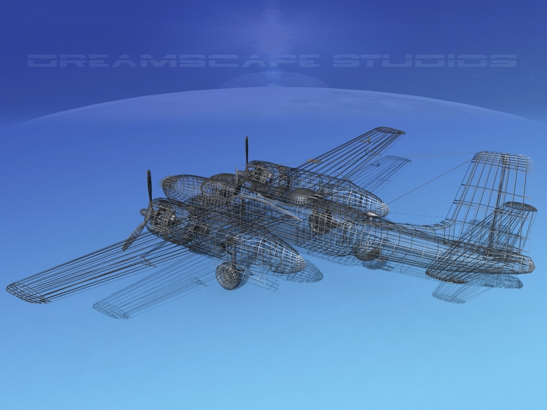 dwg douglas b-26b b-26 usaf