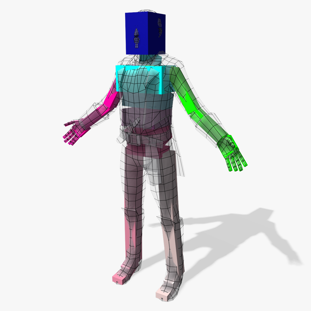 rigged pirates real-time max