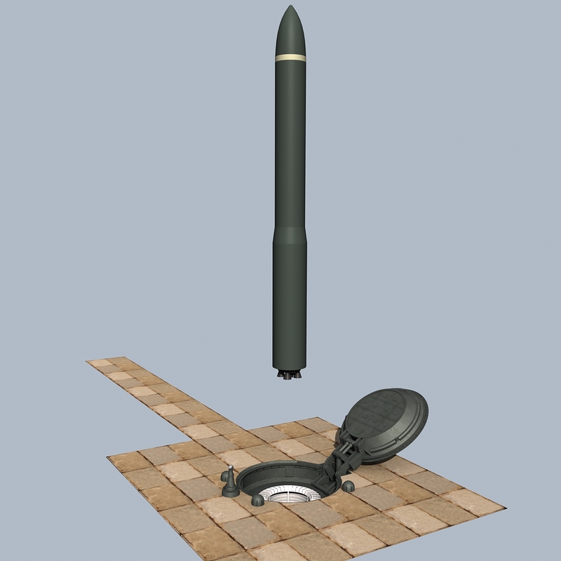 soviet icbm silo 3d max