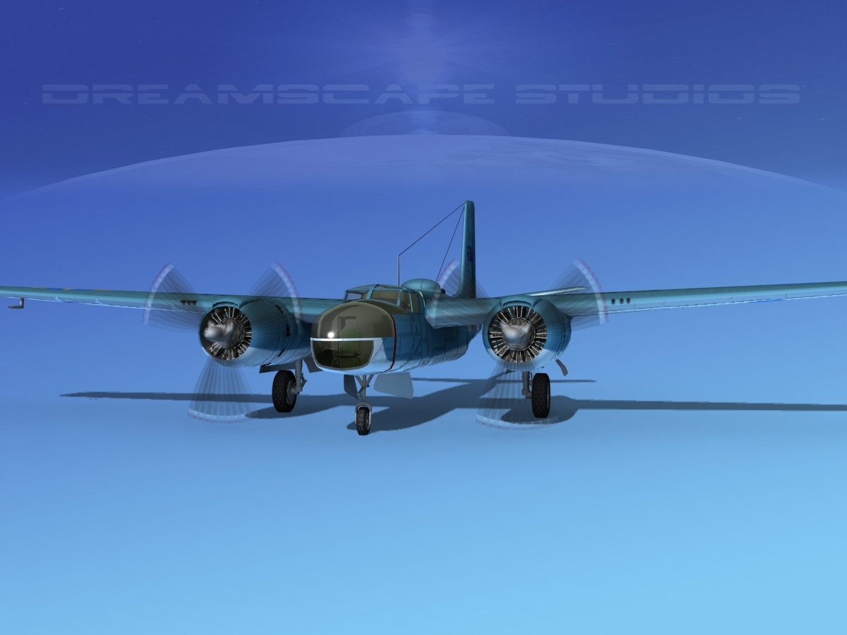 3d douglas b-26c b-26 bomber