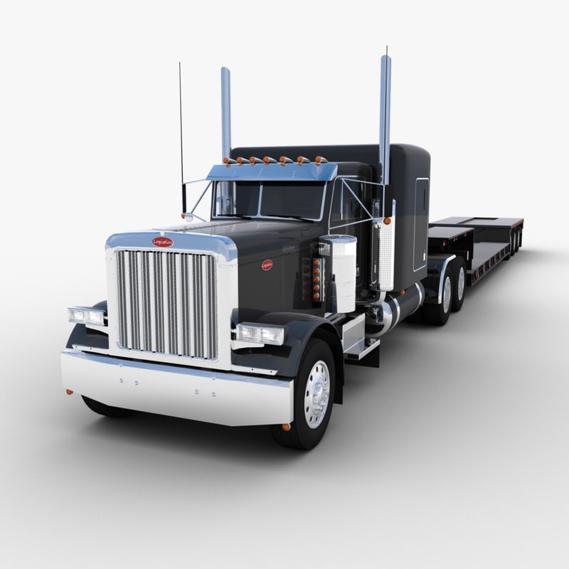 max lowboy truck trailer