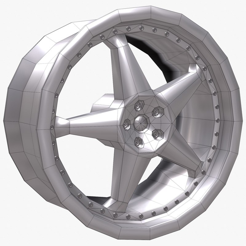 wheel disk 2 3d model
