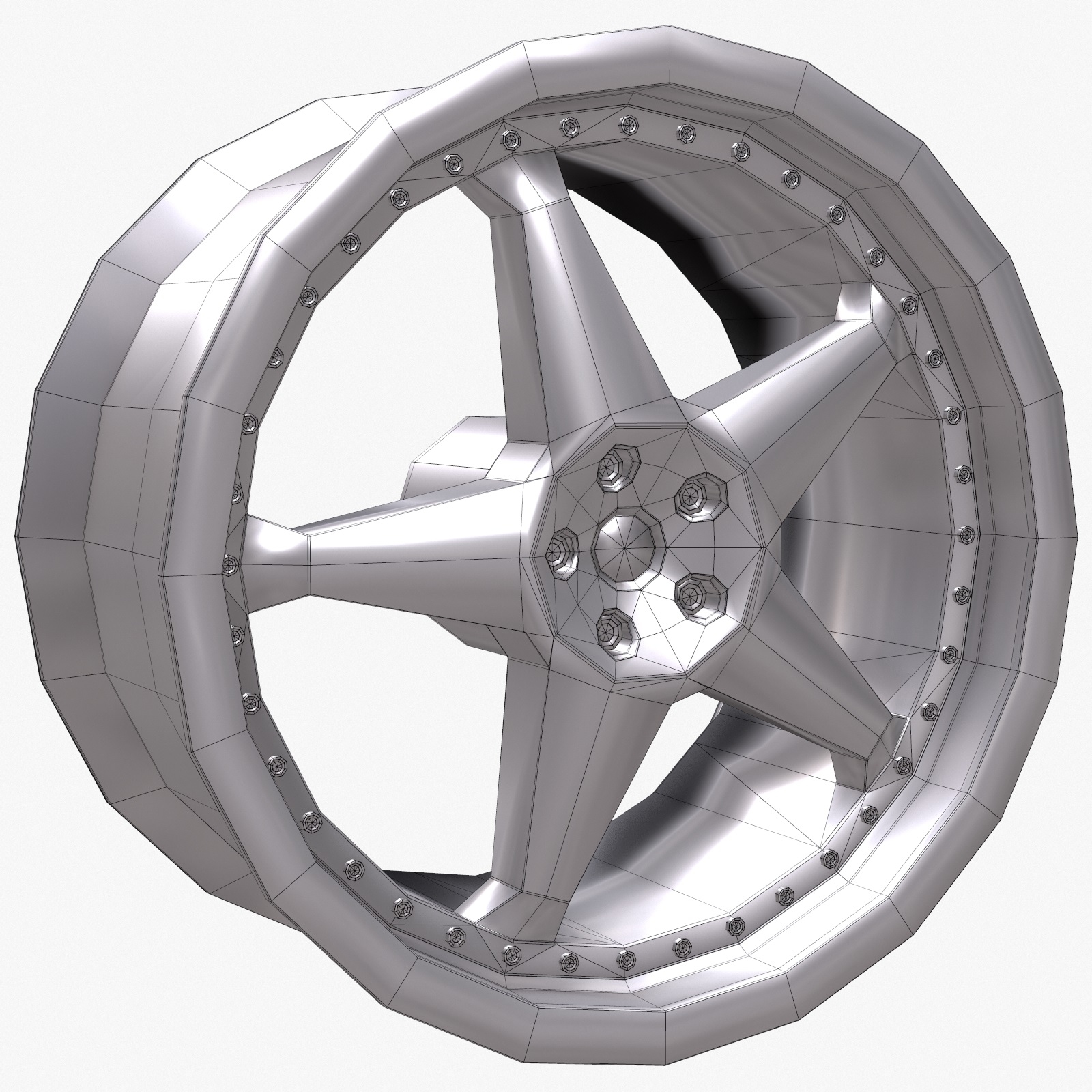 wheel disk 2 3d model