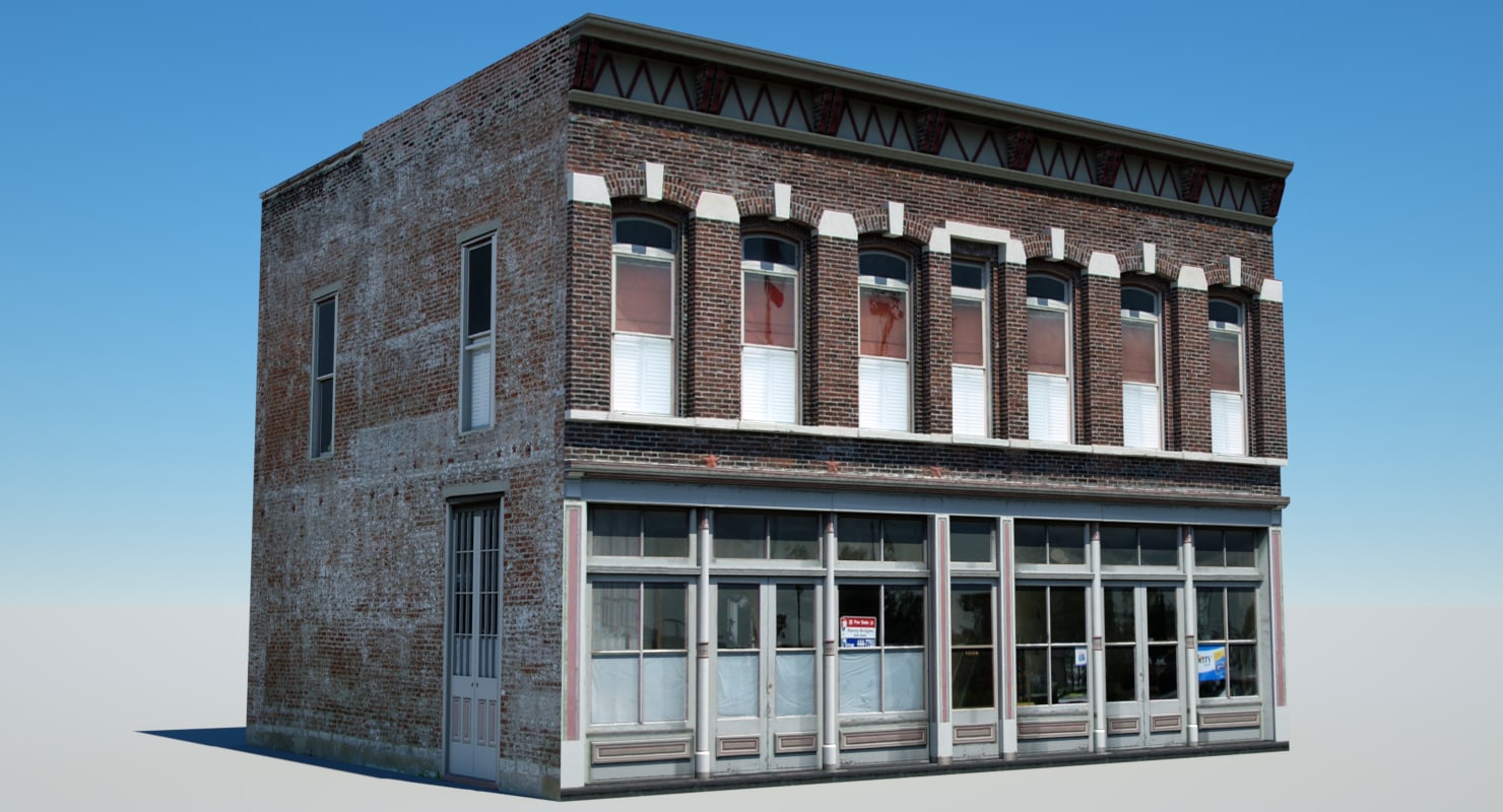 3d old style store