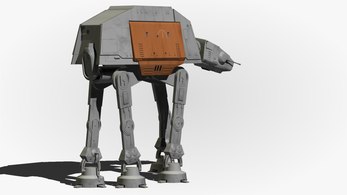 at-act walker 3d model