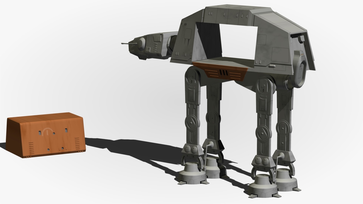 at-act walker 3d model
