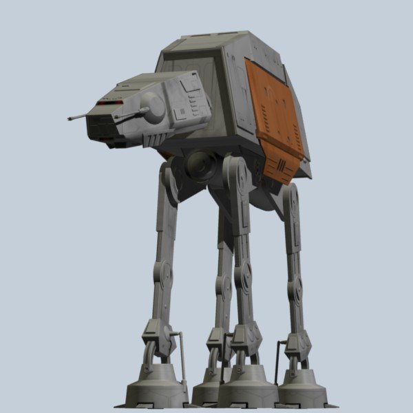 at-act walker 3d model