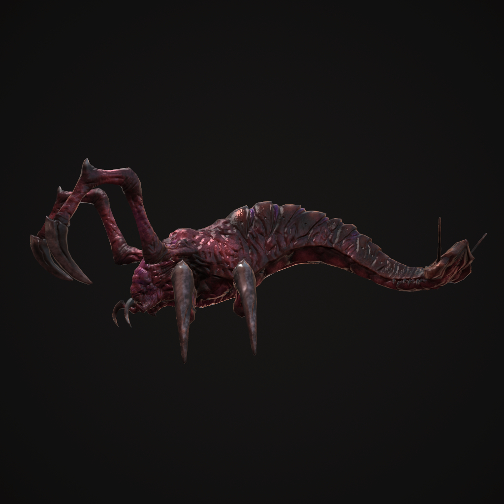 3d character creature nasty