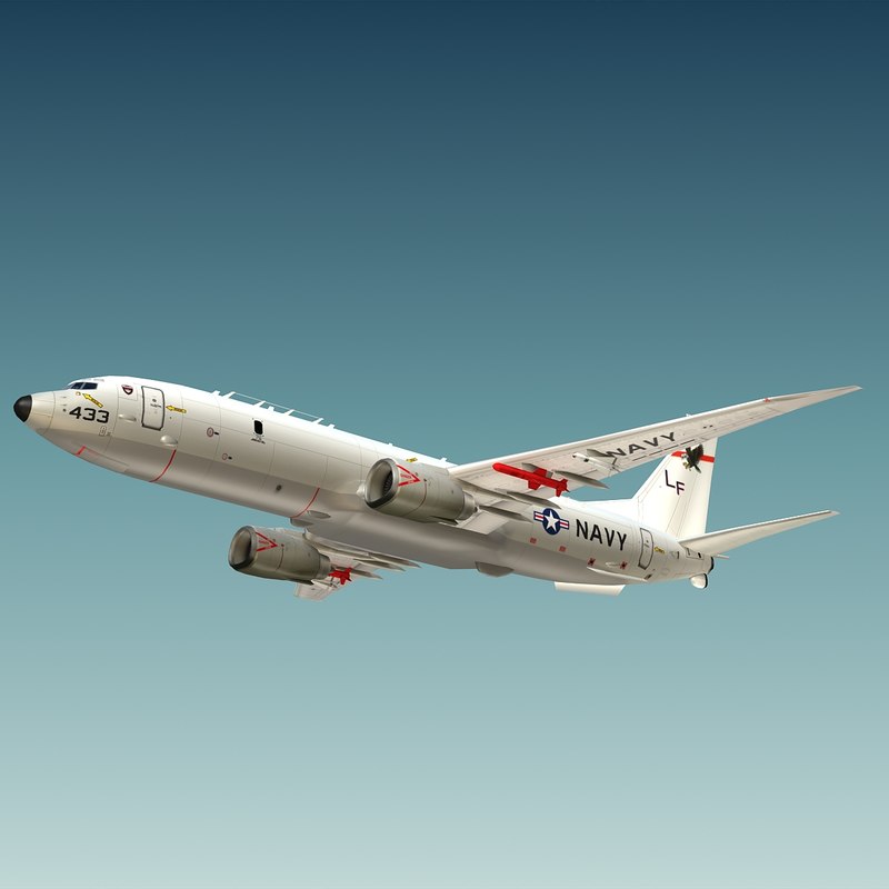 3d model p-8 poseidon