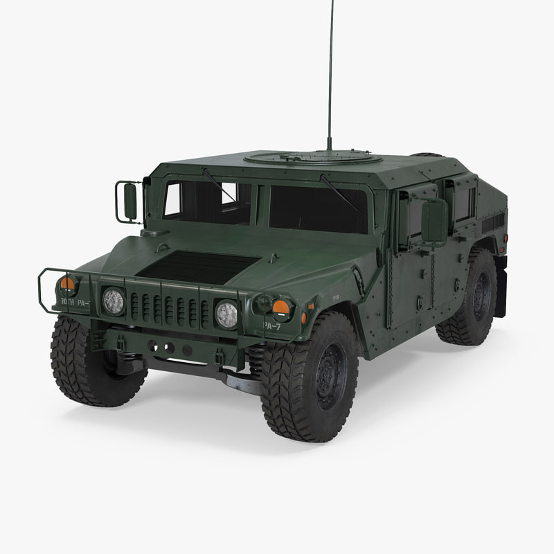 c4d humvee m1151