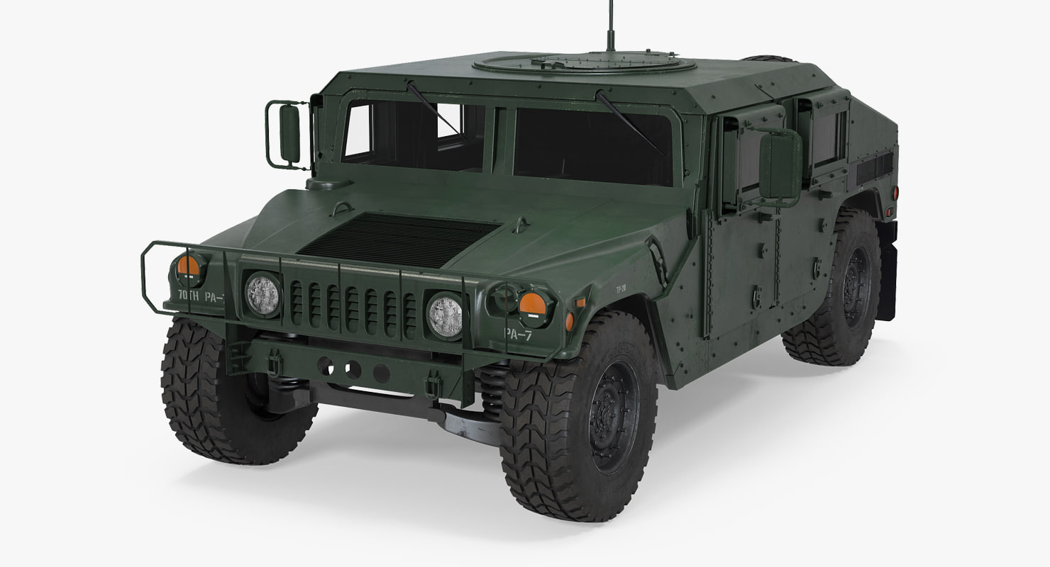 c4d humvee m1151