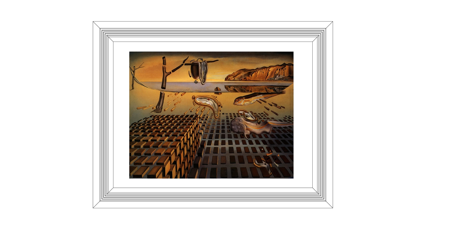 3d model of parametric picture frame